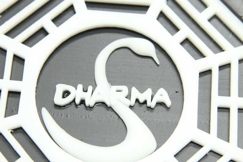Dharma Logo Emblem in 3D MADE TO ORDER Lost Tv Show - Etsy