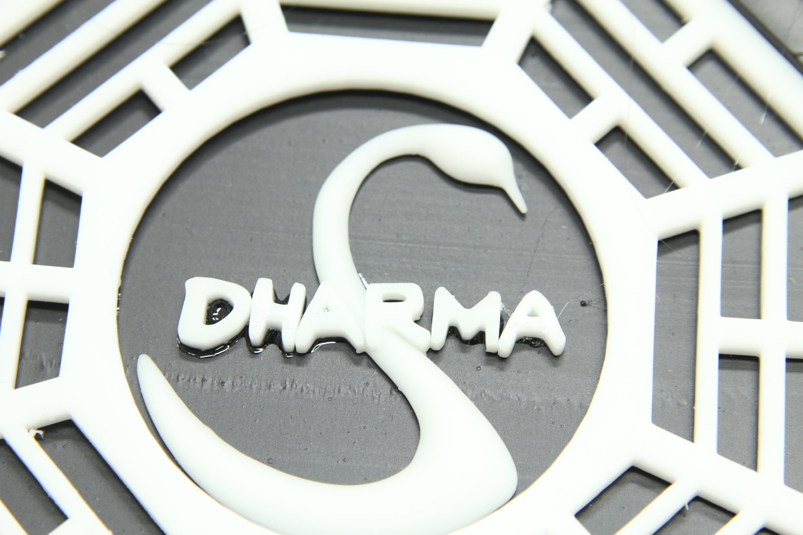 Dharma Logo Emblem in 3D MADE TO ORDER Lost Tv Show - Etsy