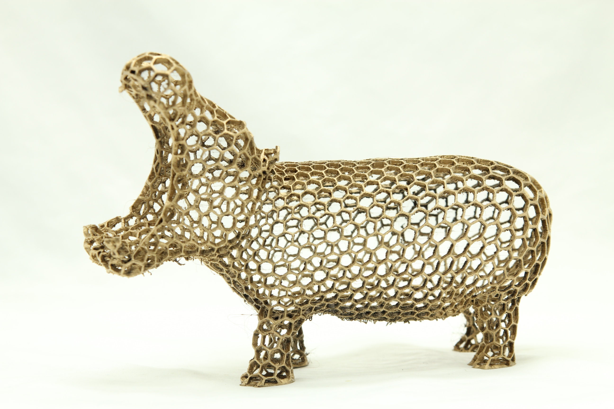 Hippo Voronoi Animal Sculpture Hippopotamus MADE TO ORDER - Etsy