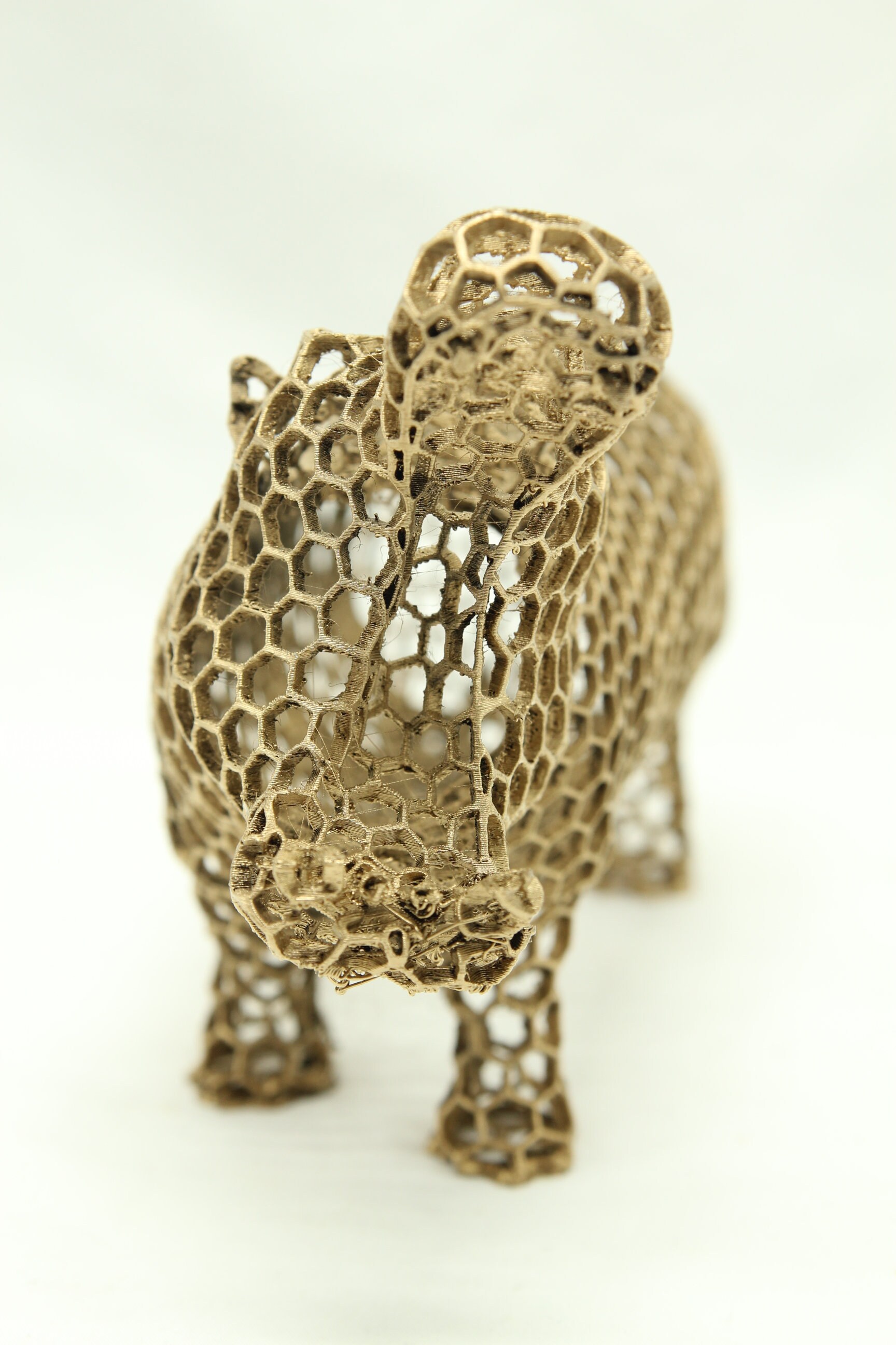 Hippo Voronoi Animal Sculpture Hippopotamus MADE TO ORDER - Etsy