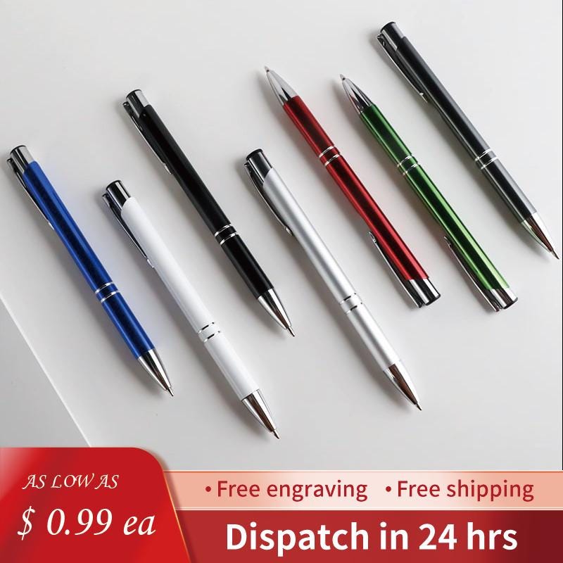 Engraved Metal Pens Gift Pens Birthday Personalised Gift Birthday Gift ...