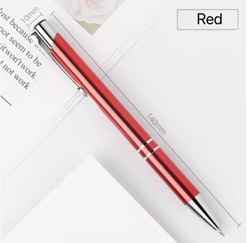 Engraved Metal Pens Gift Pens Birthday Personalised Gift Birthday Gift ...
