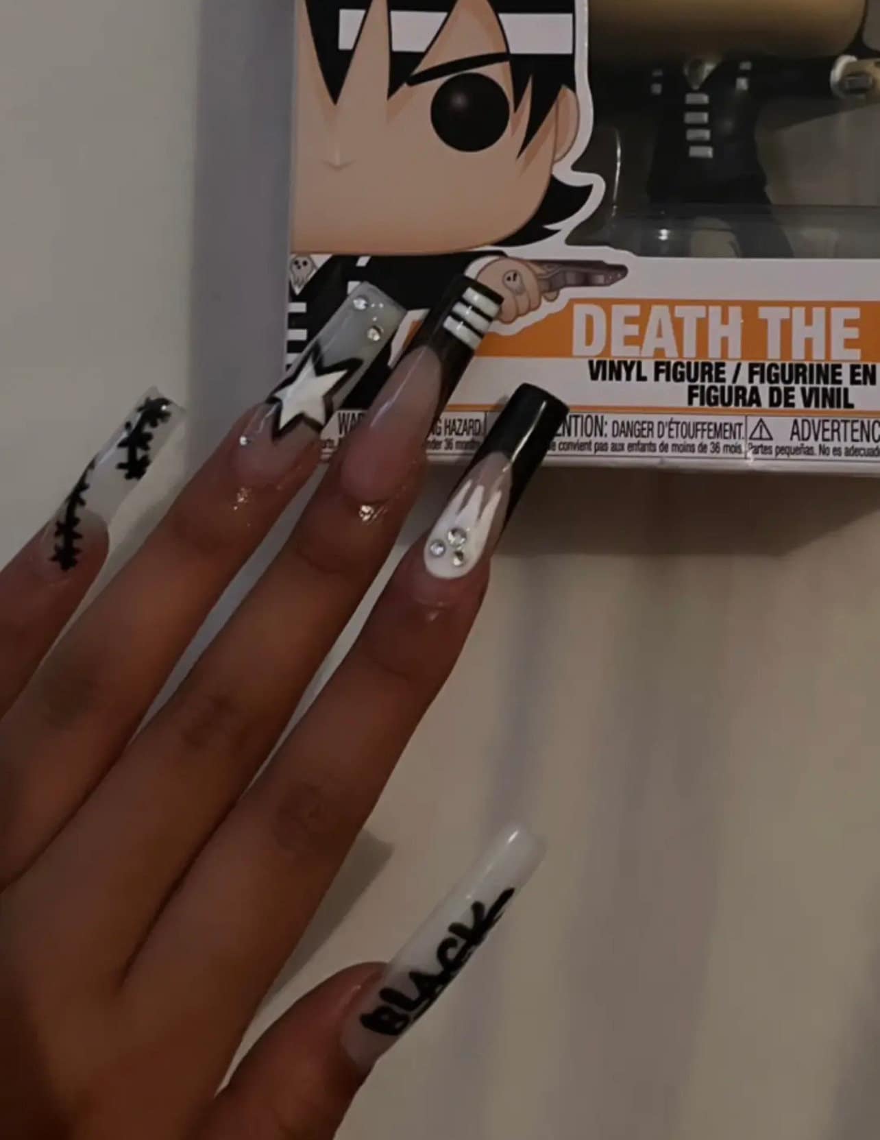 Soul Eater Nail Art