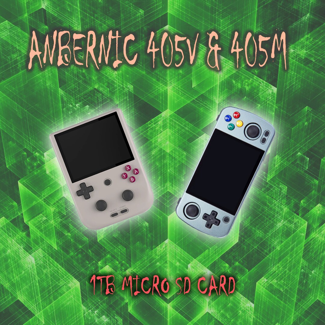 Anbernic 405V&M Daijisho 1TB Micro SD Card, Odin/2, Retroid Pocket 3/4 ...