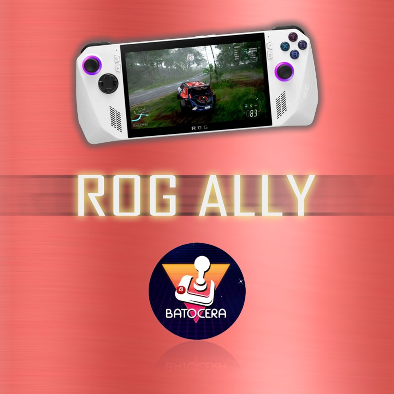 512gb Microsd Card for ROG Ally Batocera Retrobat 51000 Games for ...