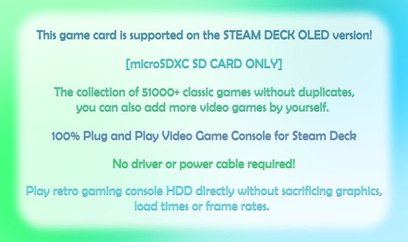 Batocera Steam Deck Retrobat 1TB Gaming Microsd Card, 20000 Games, Work ...