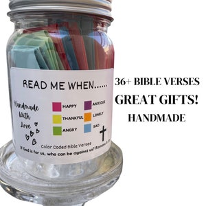 Color Coded Bible Verses - Etsy