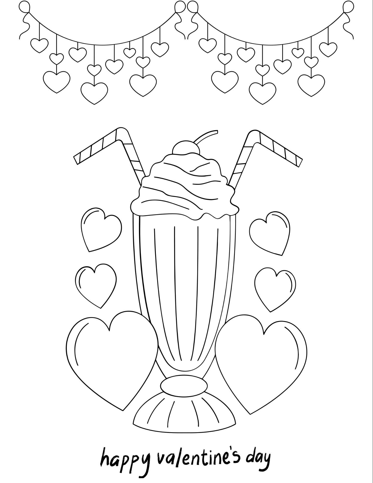 Fun Kids Valentines Day Coloring Bundle - Etsy