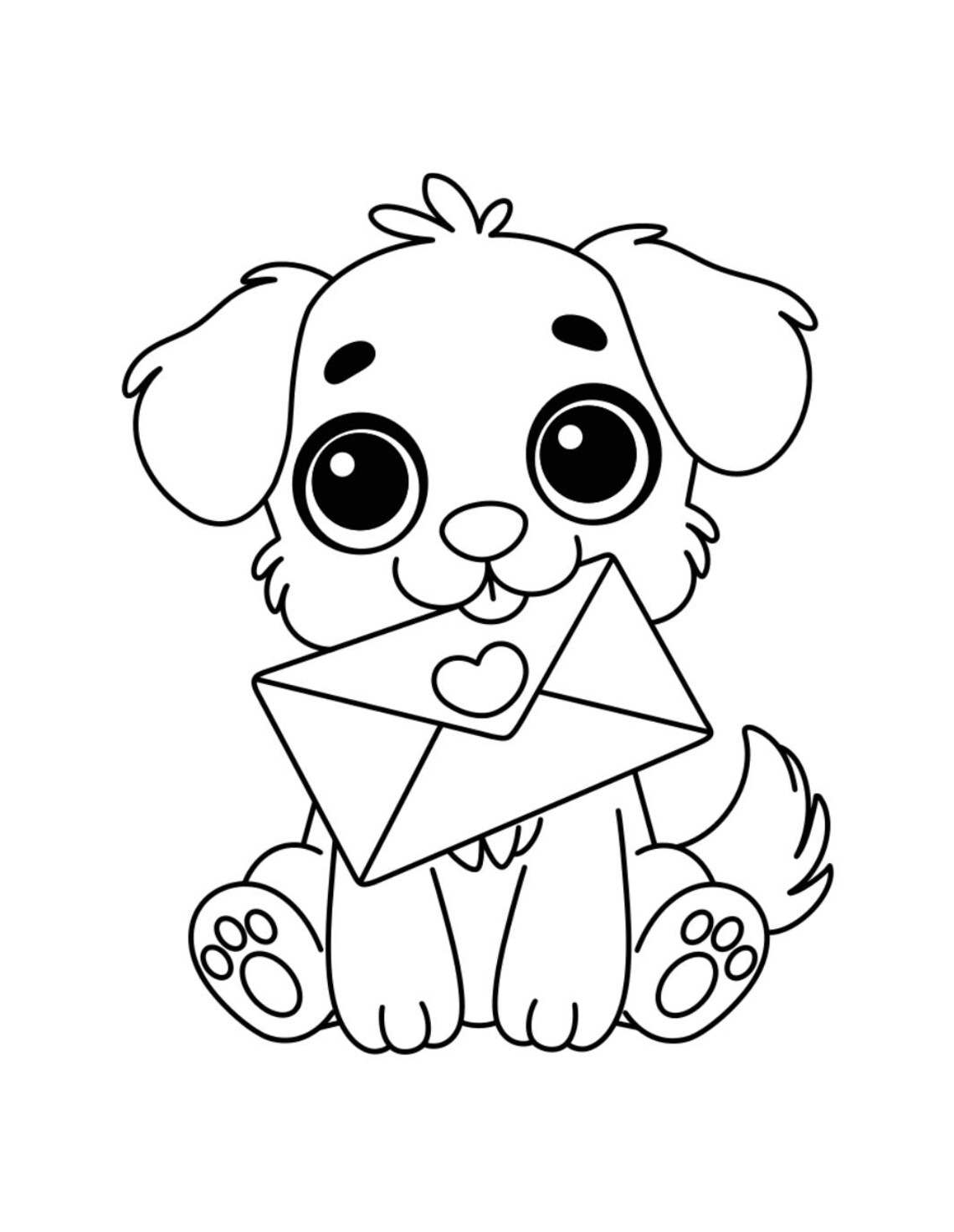 Fun Kids Valentines Day Coloring Bundle - Etsy