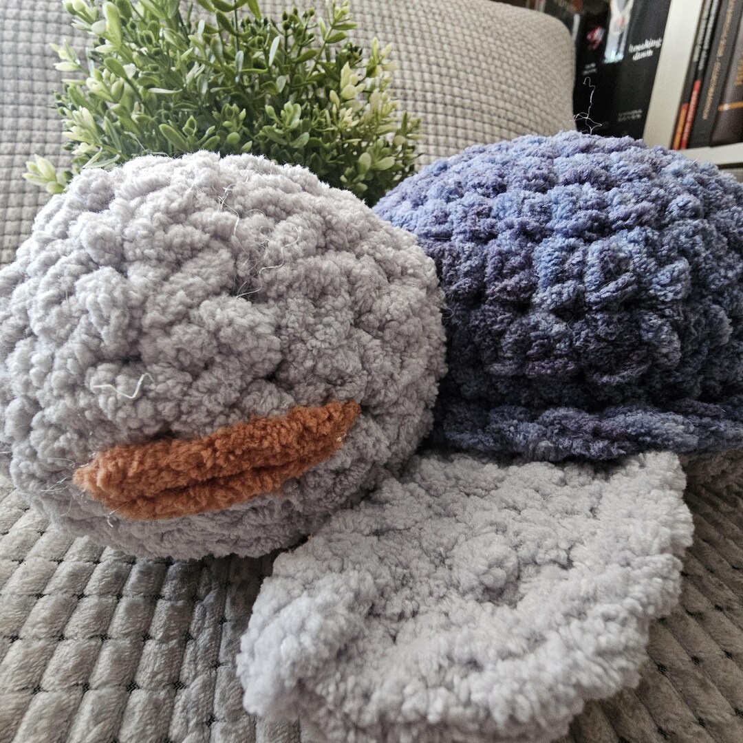 Turtle - Grey/blue - Etsy