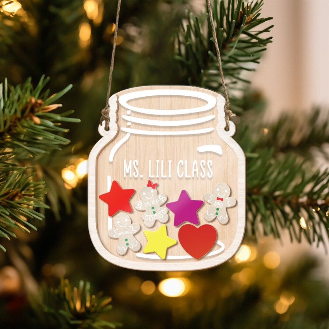 Personalization Christmas Reward Jar 4D Shake Customized - Etsy