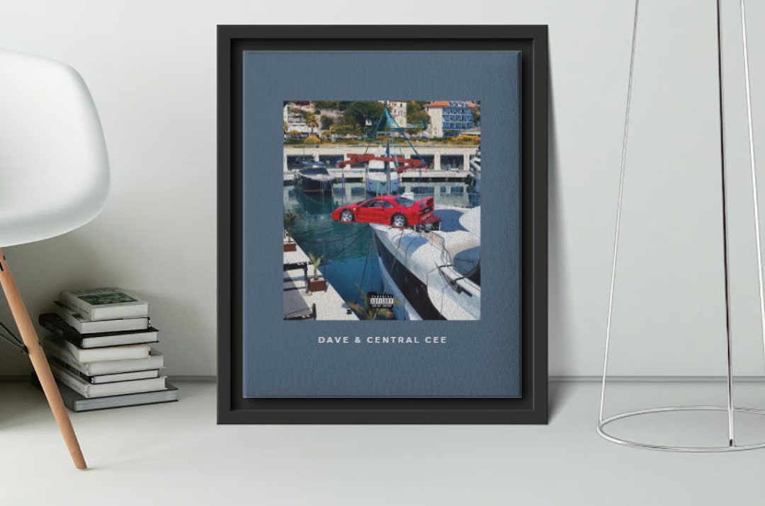 Dave & Central Cee split Decision Frameable Poster - Etsy