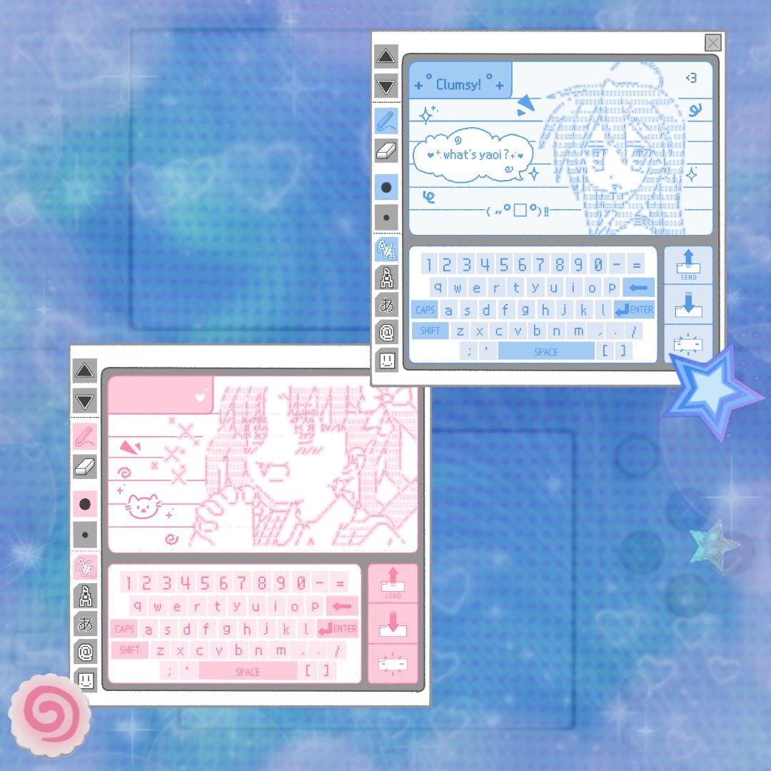 Drawing on My Pictochat - Etsy