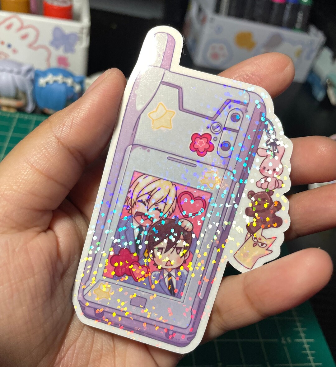 Ouran Host Club Cellphone Sticker - Etsy