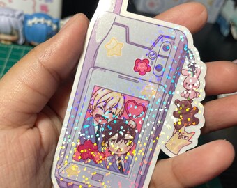 OHSHC Ouran High School Host Club Chibi Heart Holographic Sparkle Heart ...