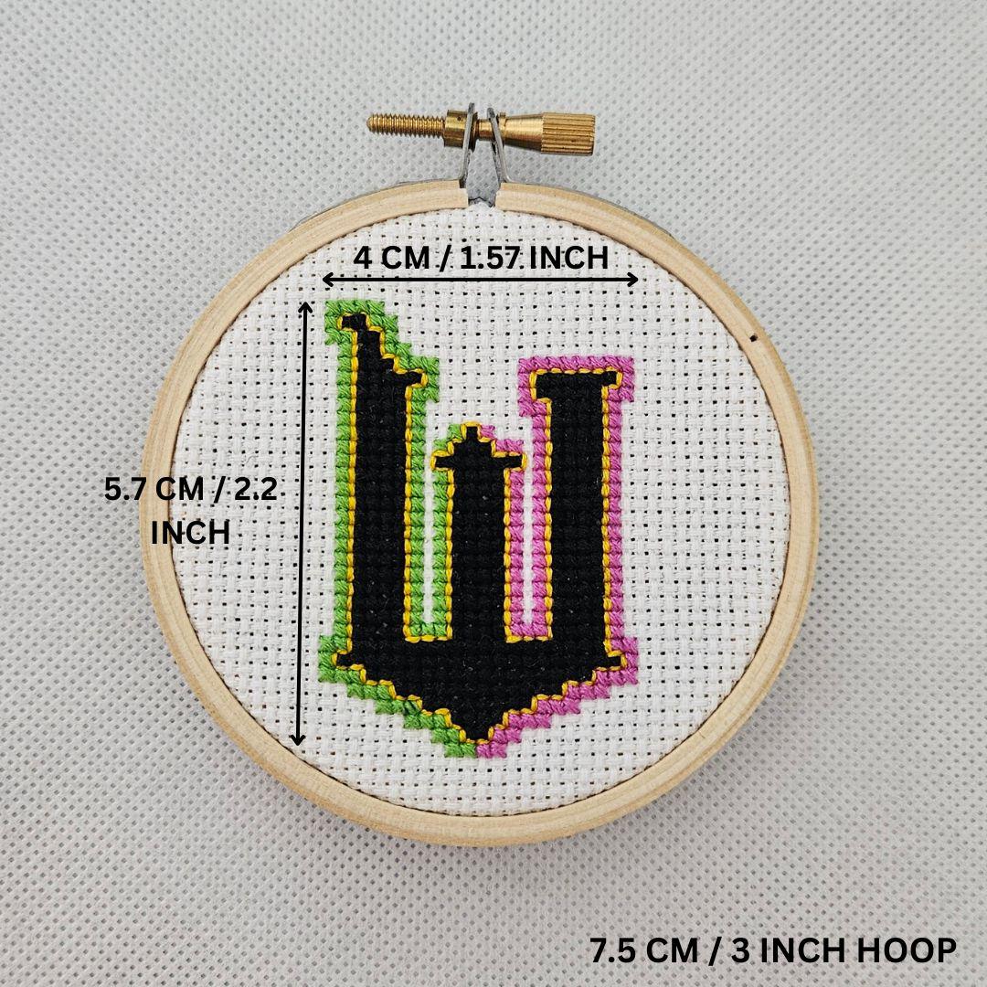Wicked Inspired Cross Stitch Pattern (digital Download) - Etsy