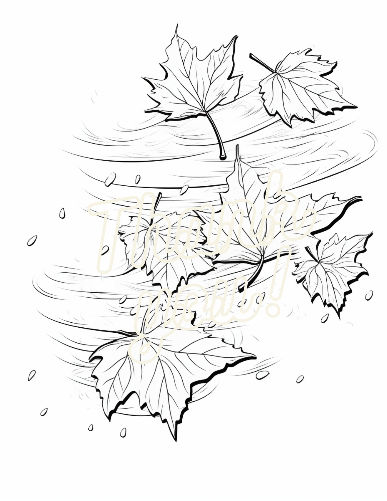Autumn Leaves Symphony - 4 Digital Downloads - Etsy