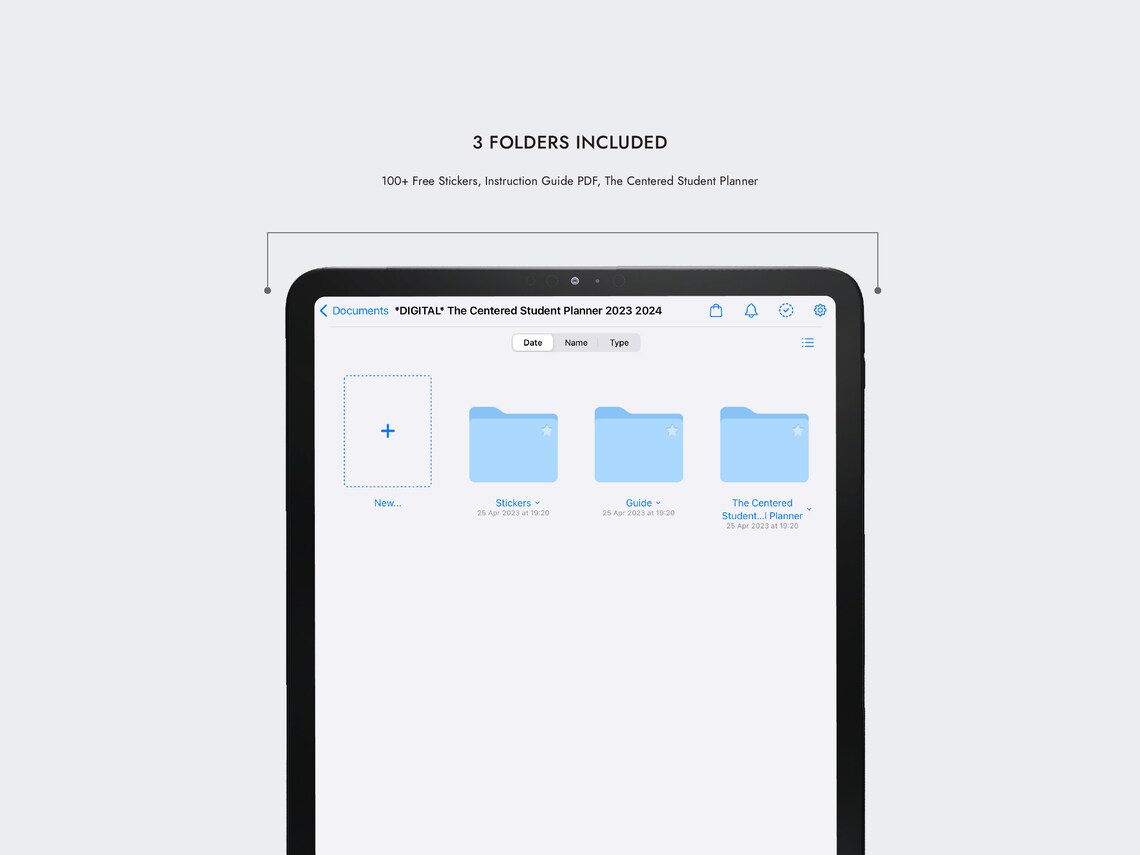 The Centered Student Digital Planner, Ultimate Academic System ...