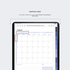 The Centered Student Digital Planner, Ultimate Academic System ...