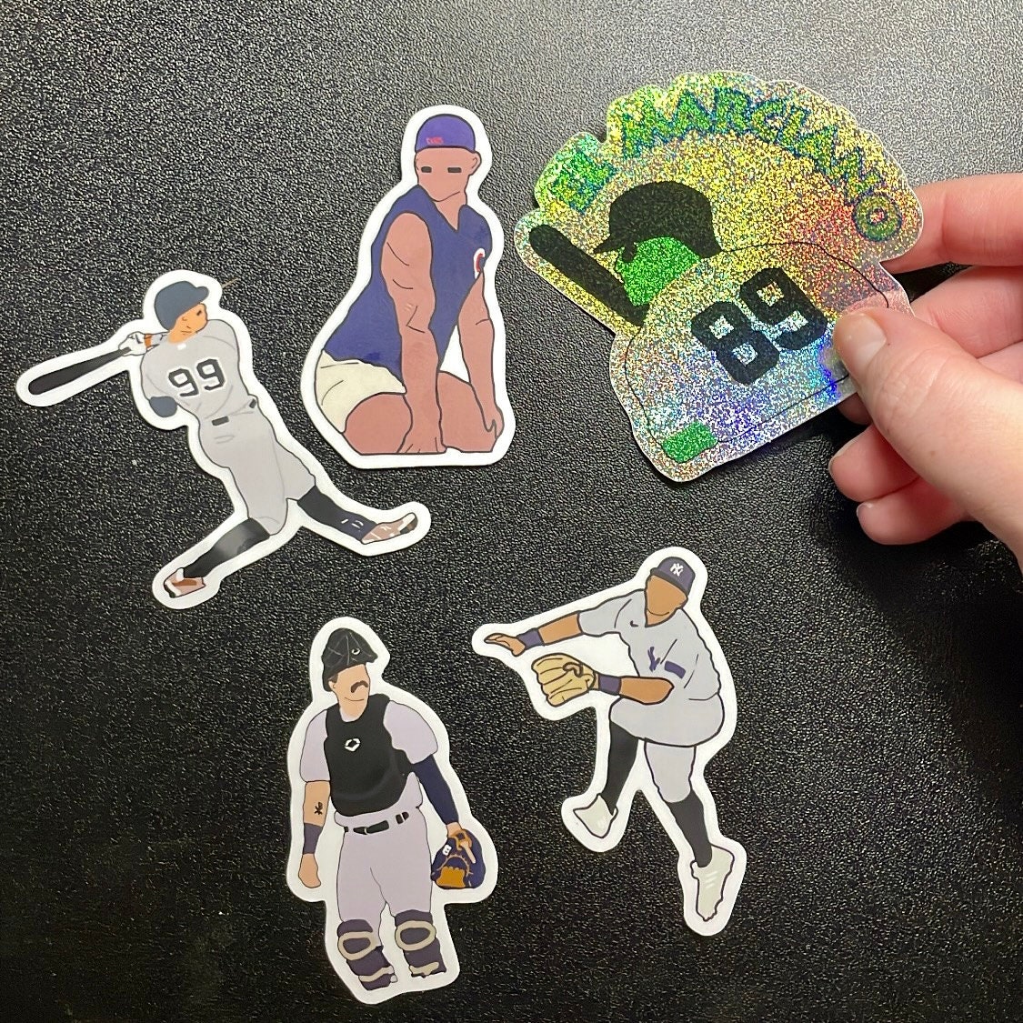 New York Yankees Stickers - Single or Pack! - Etsy