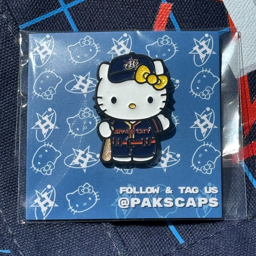 Hello Kitty Houston Astros Pin (variants- Space City, 1994, Etc) - Etsy