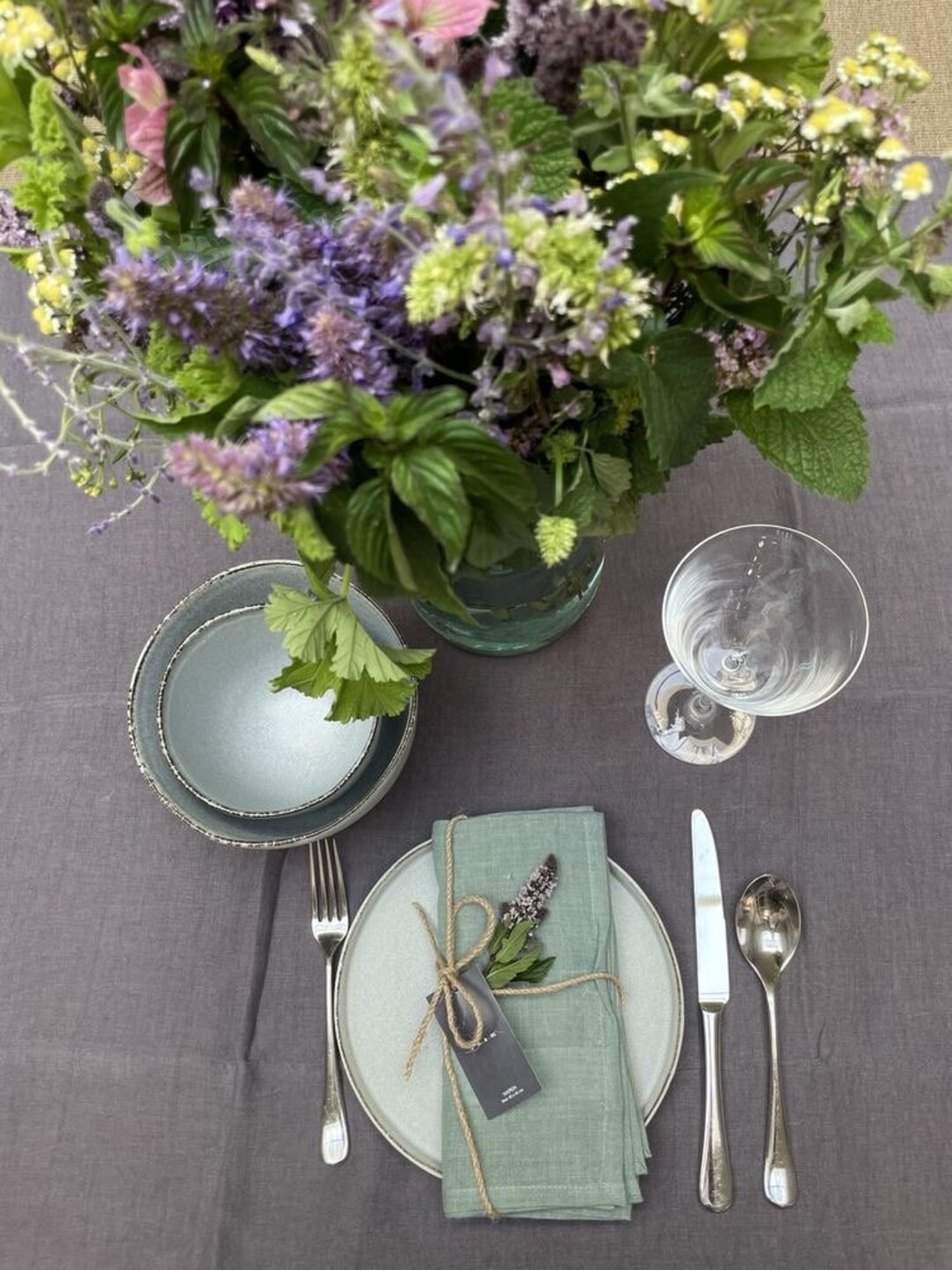 100% Linen Table Cloth in Slate Grey Size 175 Cm X. 250 Cm - Etsy