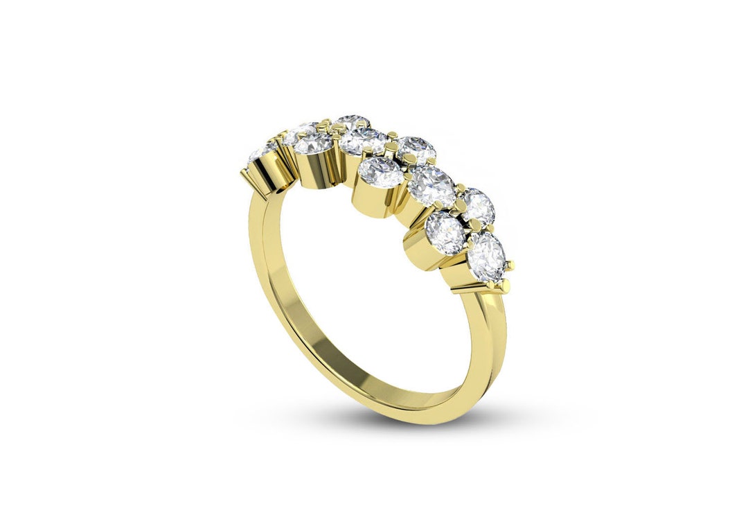 Stack of Clubs Classic Ring for Women - Etsy