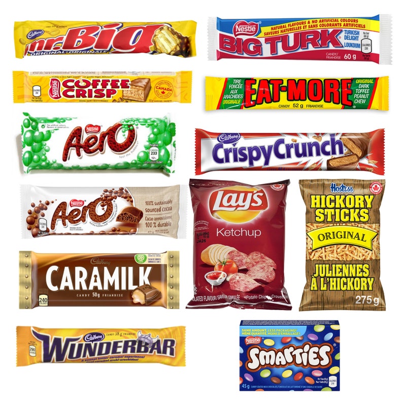 Canadian Treat Box the Perfect Gift Delicious Candys and Chocolate ...