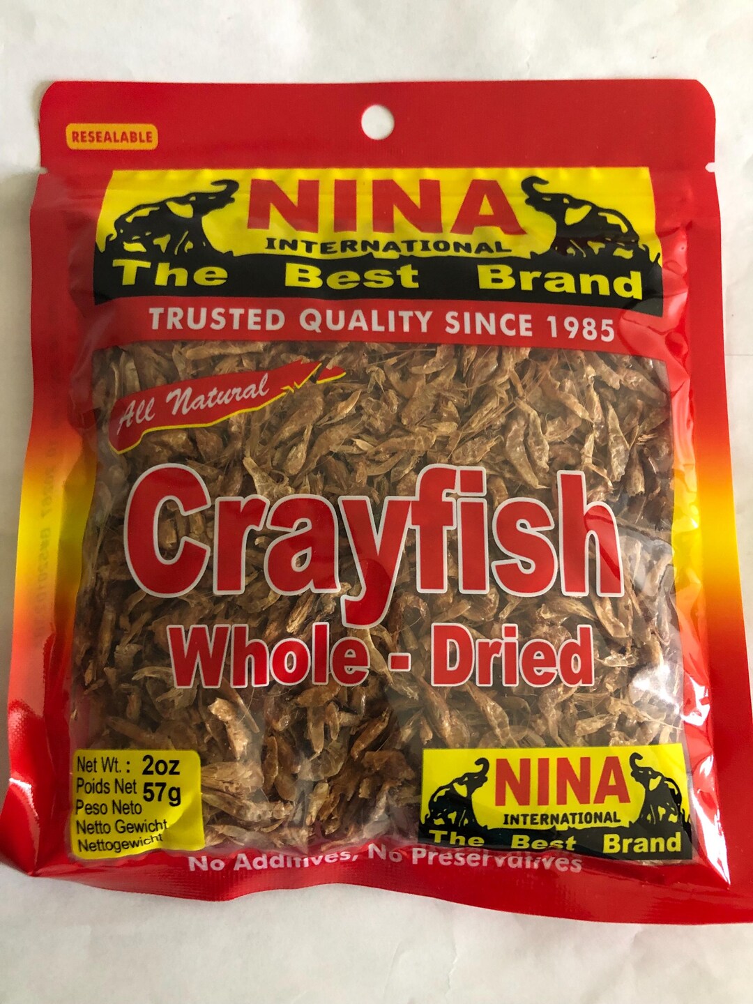 Nina Crayfish/whole Crayfish/grounded Crayfish/crayfish 2oz. - Etsy
