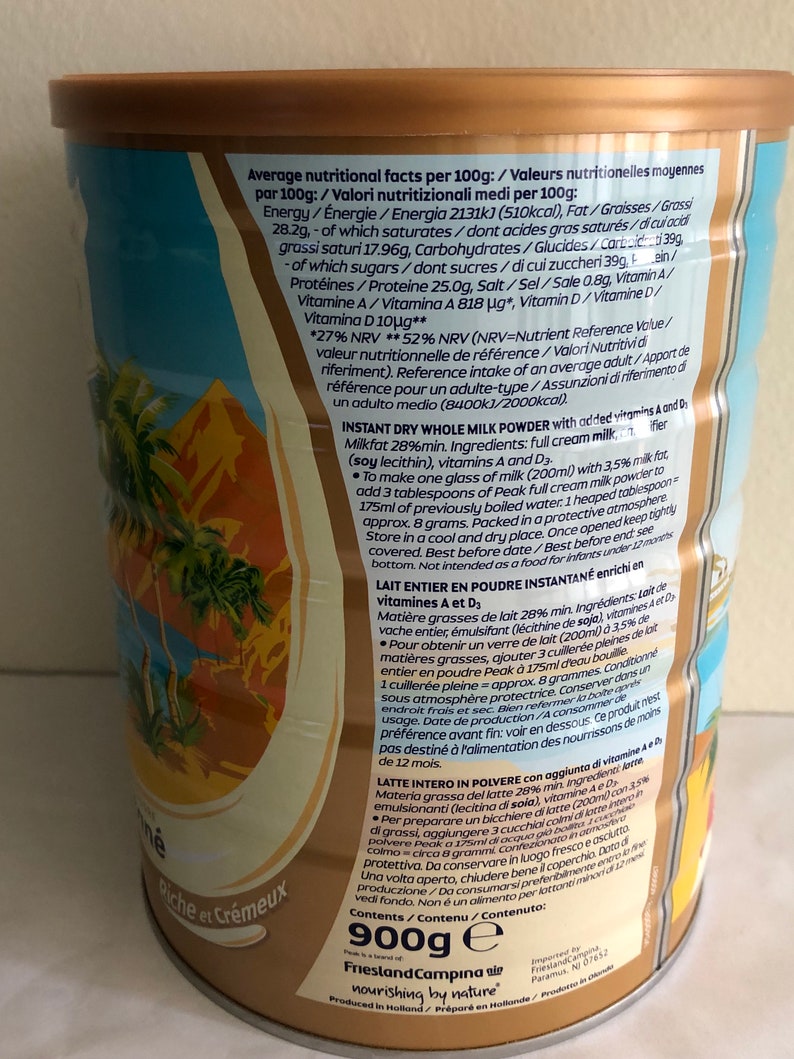 Peak Milk Powder 2500g. - Etsy