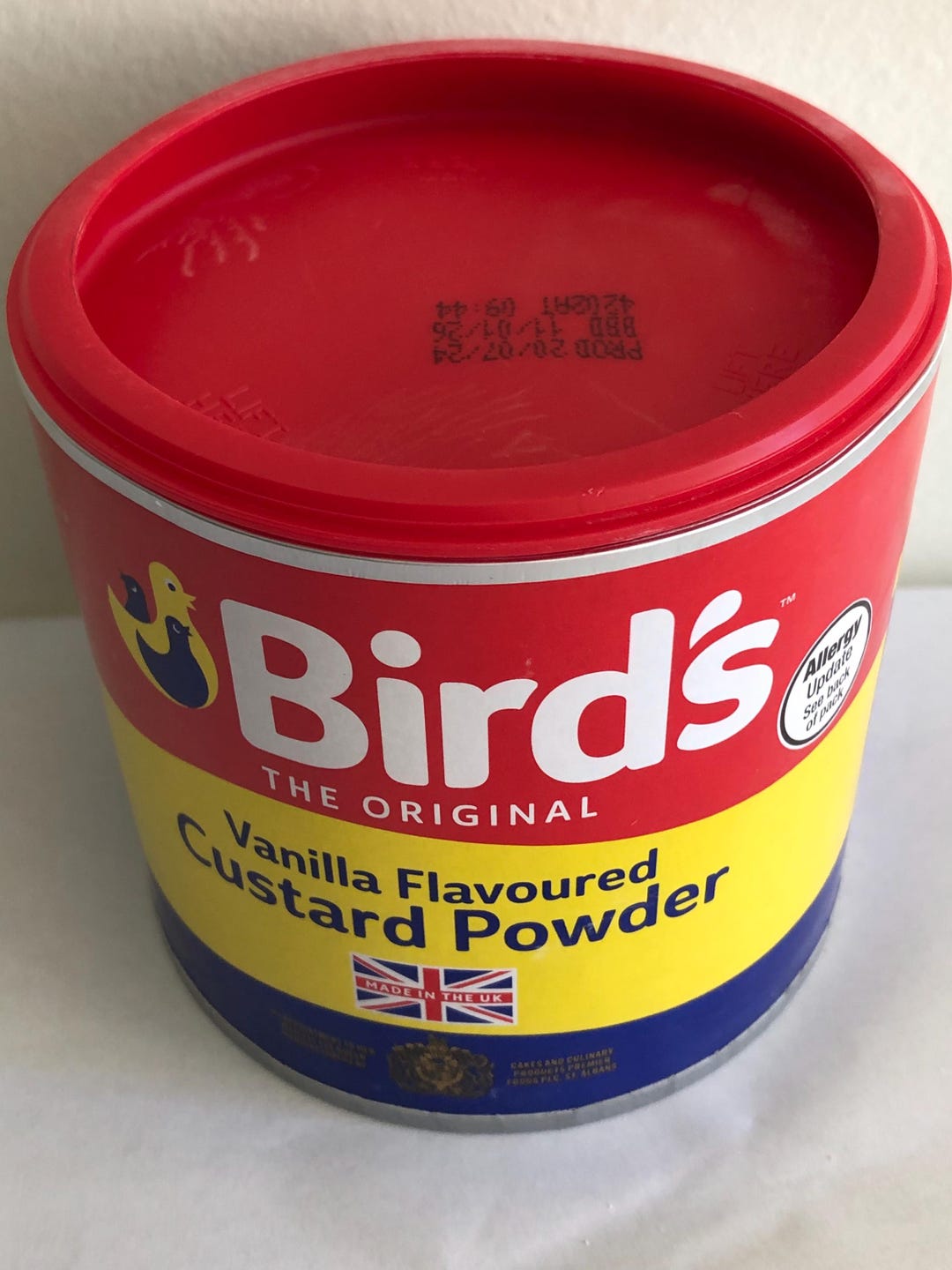 Bird’s Original Vanilla Flavored Custard Powder/custard/custard Powder ...