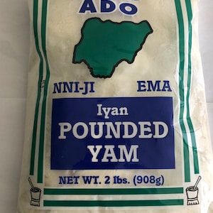 Iyan Ado Pounded Yam Flour. - Etsy