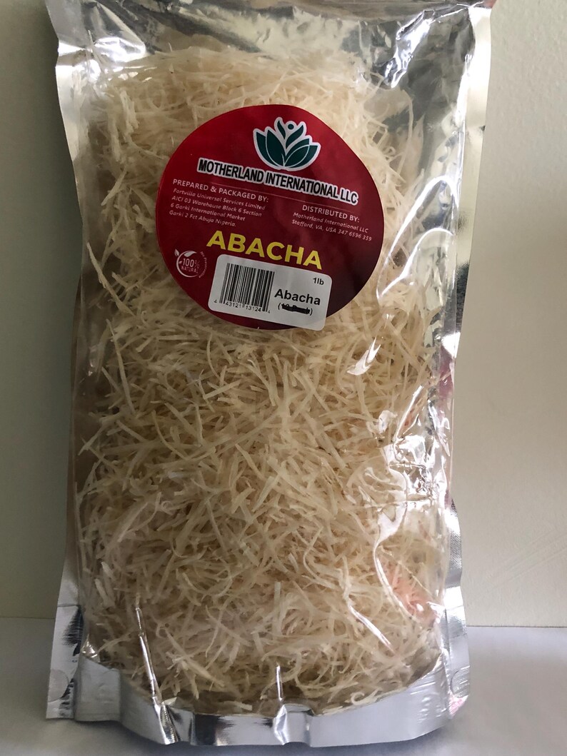 Abacha/dry Abacha/shredded Abacha 1lb. - Etsy