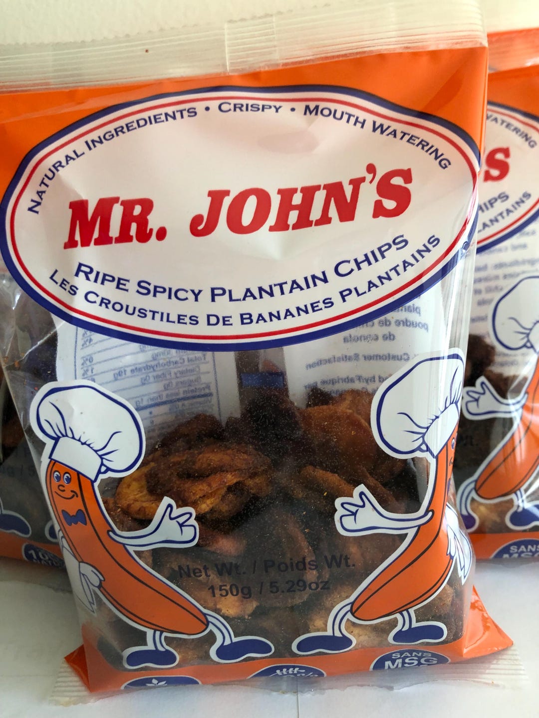 Mr. John's Ripe Spicy Plantain Chips - Etsy