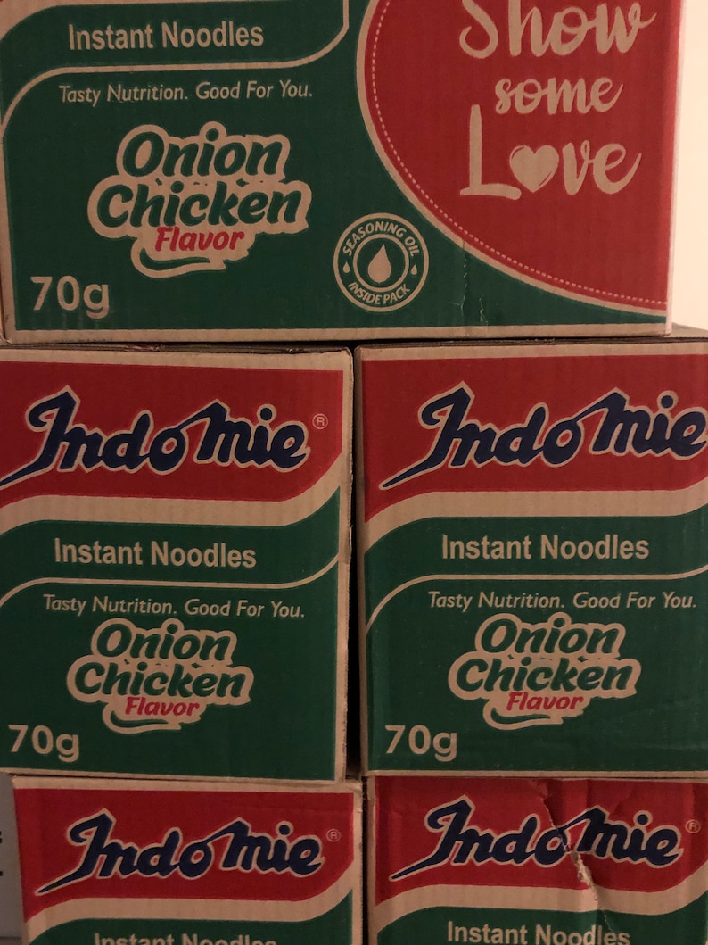 Indomie Instant Noodles 70g. A Cartoon Consist of 40 Pieces/noodles. - Etsy