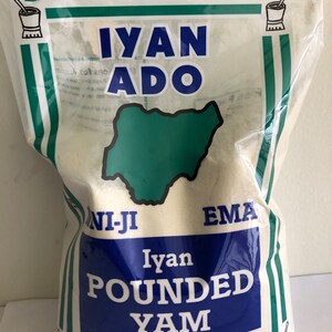 Iyan Ado Pounded Yam Flour. - Etsy