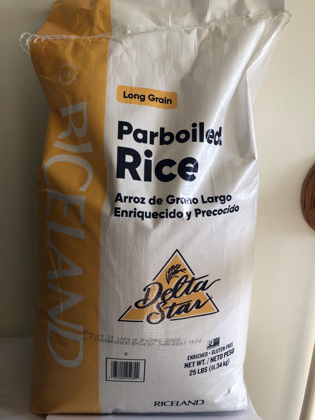 Delta Star Long Grain Parboiled Rice 25lbs. - Etsy