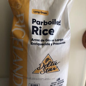 Delta Star Long Grain Parboiled Rice 25lbs. - Etsy