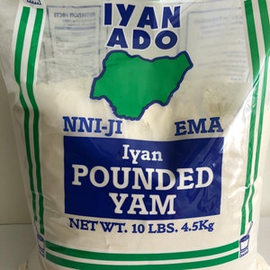 Iyan Ado Pounded Yam Flour. - Etsy