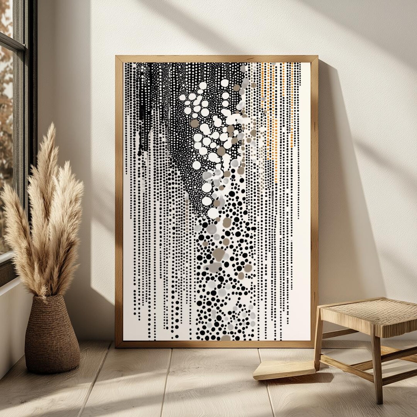 Falling Rain 1 Aboriginal Inspired Australian Art by Warru Barker - Etsy