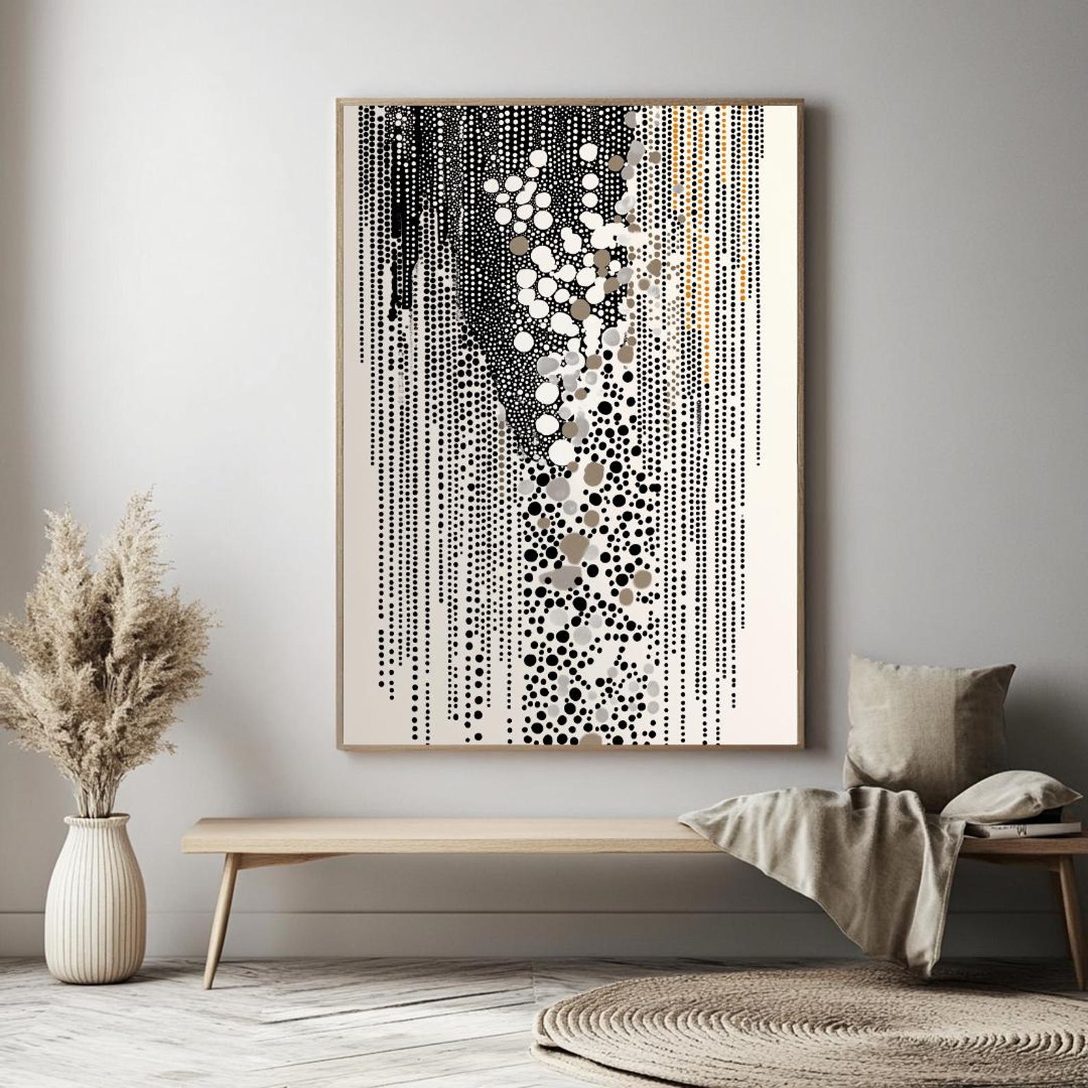 Falling Rain 1 Aboriginal Inspired Australian Art by Warru Barker - Etsy