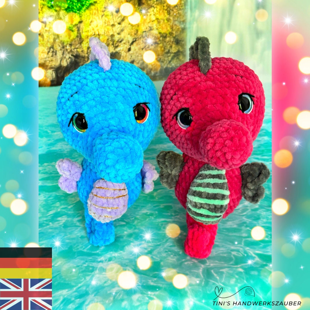 Crochet Pattern Seahorse Seesi/ Crochet Pattern Seahorse Seesi - Etsy