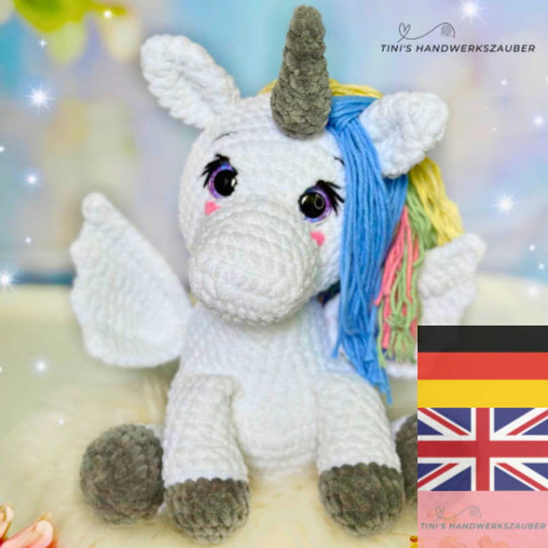 Crochet Pattern Pegasus Pina/ Crochet Pattern Pegasus Pina - Etsy Canada