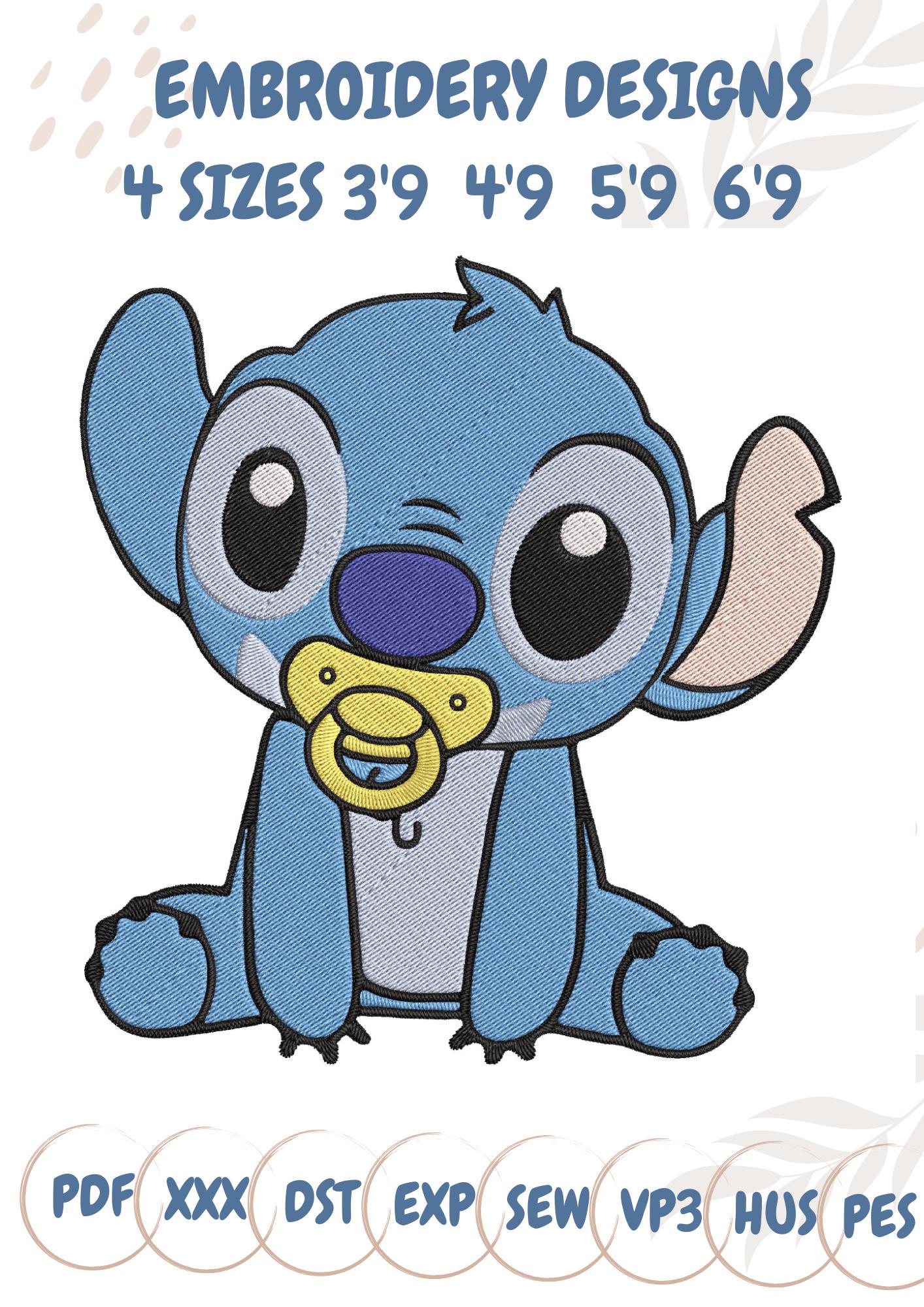 Baby Cartoon Embroidery, Baby Stitch Embroidery for Baby Blanket - Etsy