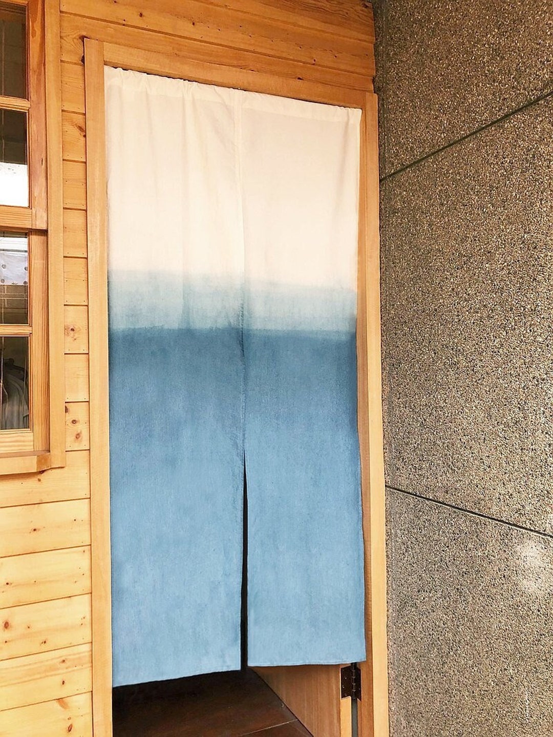 Linen Color Shades Noren Curtain Door Panels Doorway Japanese Style ...