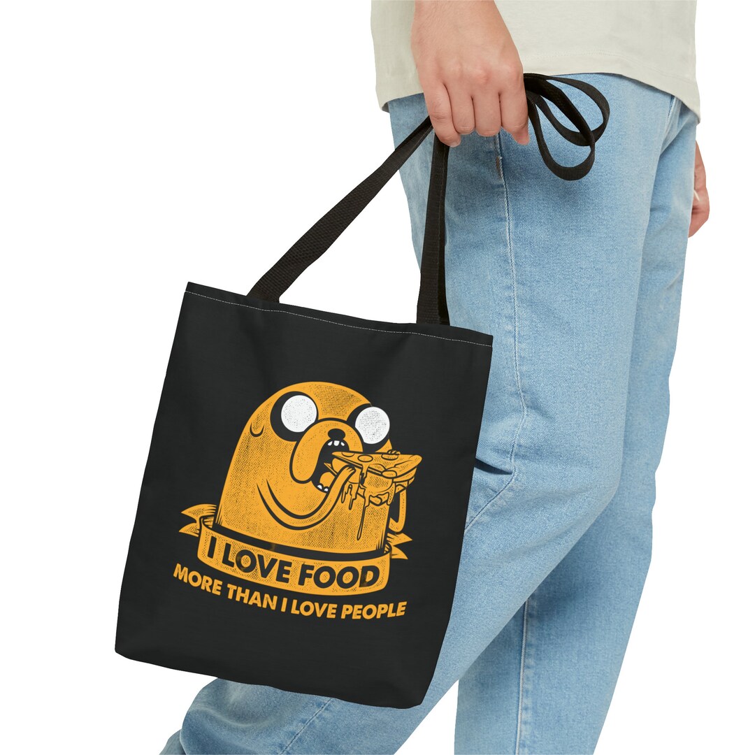 I Love Food Jake the Dog Adventure Time Tote Bag Gift - Etsy