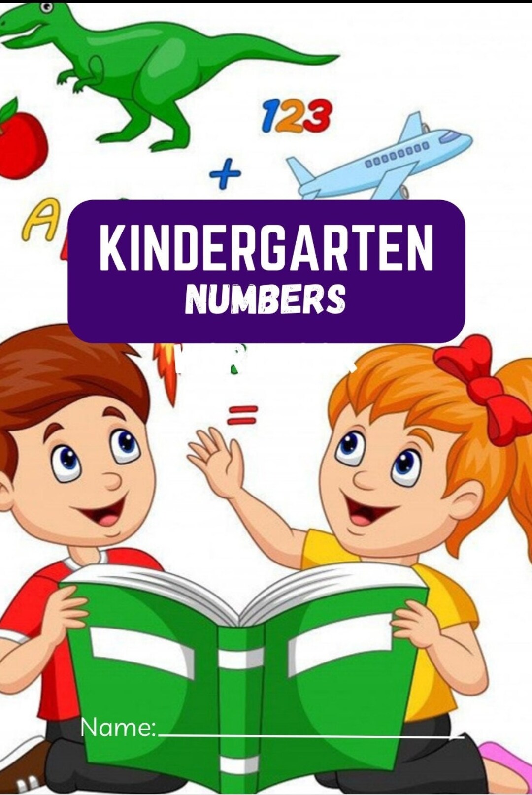 Kids Ebook Mathematics Worksheet Children's Digital Book PDF Printing ...