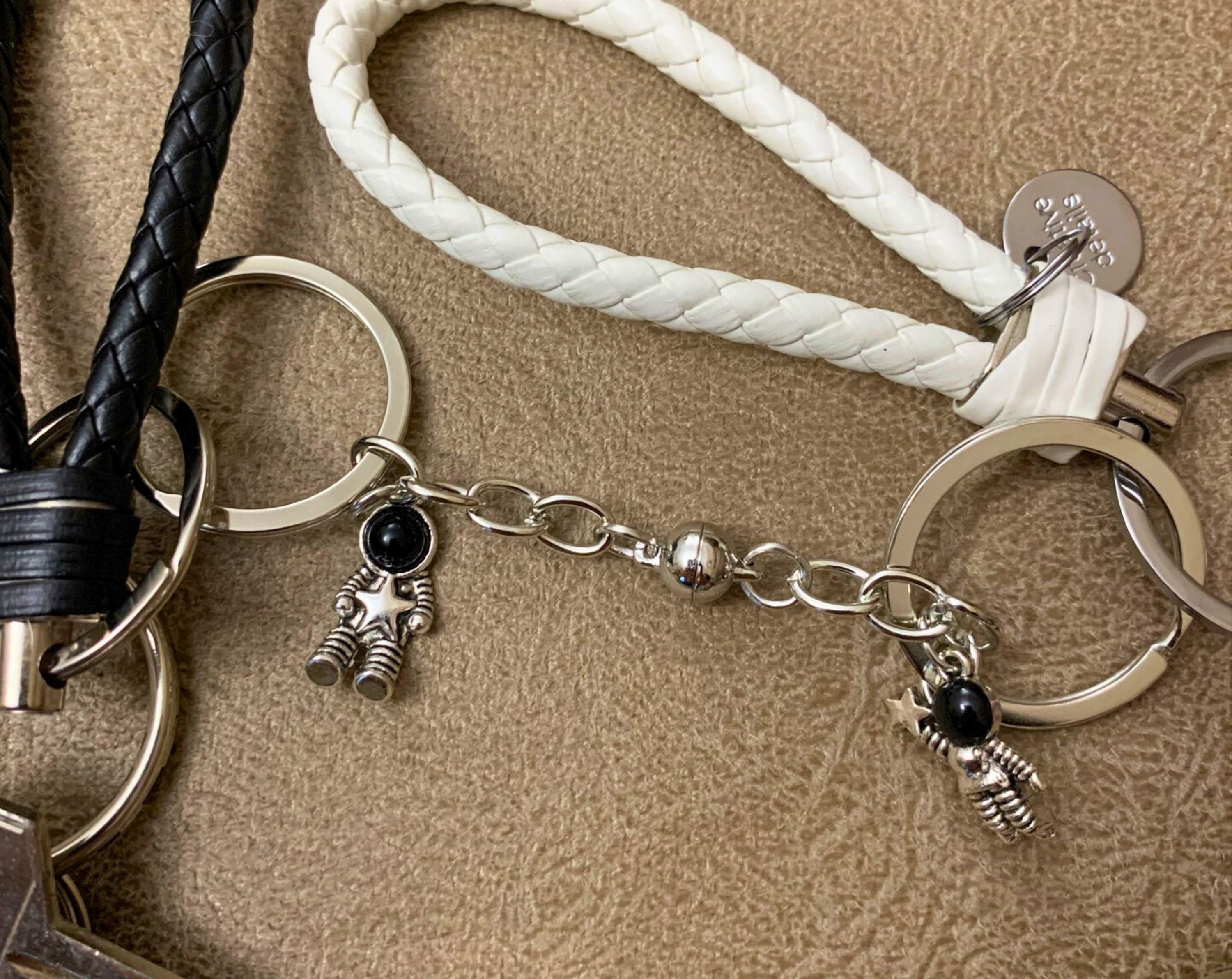 Little Astronaut Magnetic Keychain Connect Matching Keychains for ...