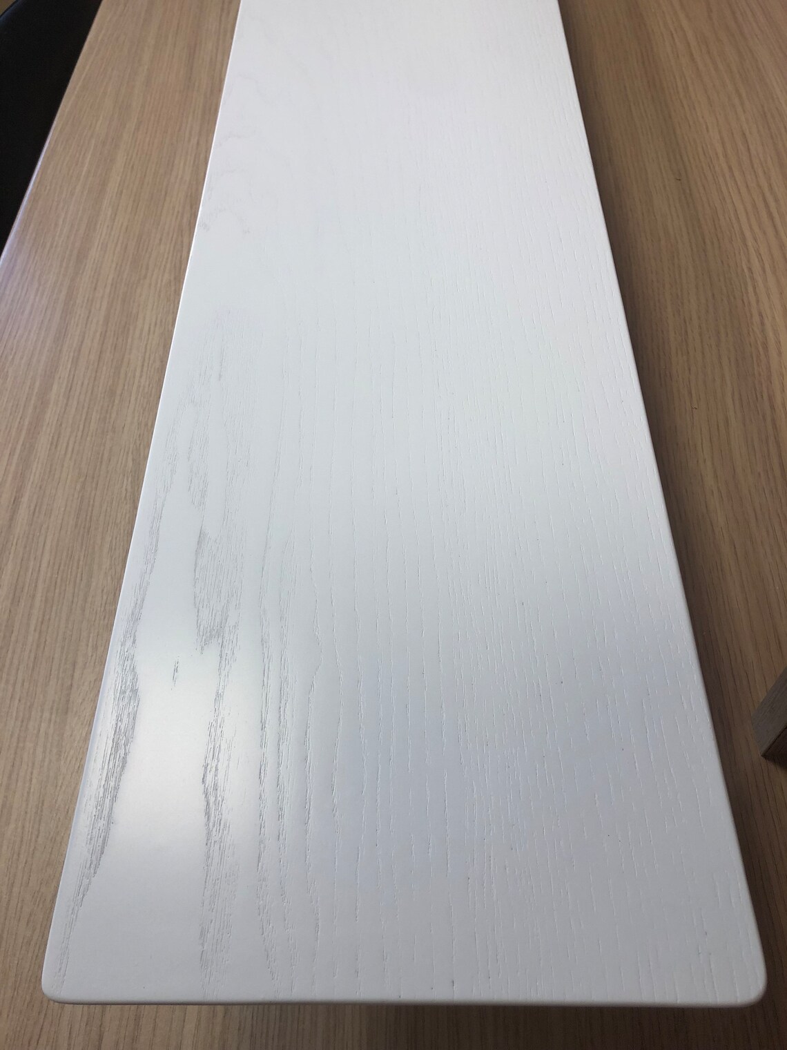 White Monitor Stand - Monitor Riser - Desk Shelf - Desk Shelf - White ...