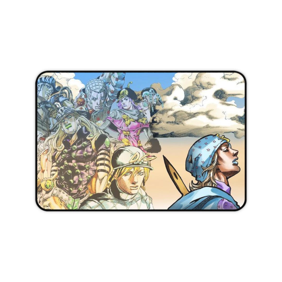 Artistic Desk Mat Jojo's Inspired Design, Gaming Office Accessory ...